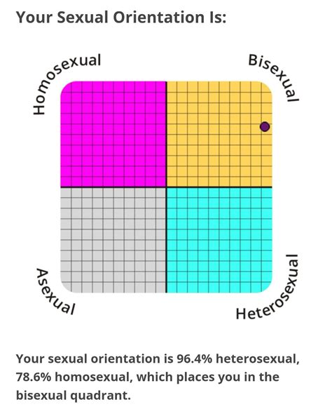 Heres The Results Of A Sexuality Test I Took A While Back R Bisexual