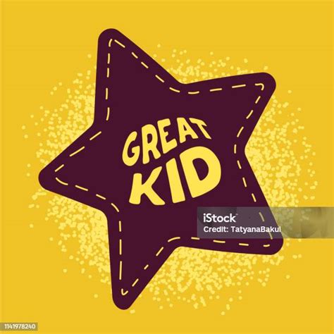 장식 요소와 스타와 함께 위대한 아이 문구 부모를 위한 가장 중요 한 사람 그림 및 아이 포스터 배너 카드 T 셔츠 인쇄 디자인에 대 한 구문입니다 아 이들은 테마를 낙서