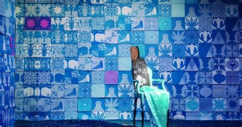 바리공주 방에 푸른 생명수를 도배하다