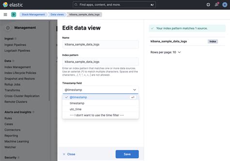 where did the time picker in discover went kibana discuss the