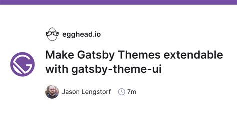 make gatsby themes extendable with gatsby theme ui