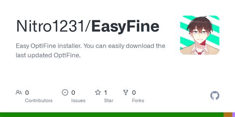 Releases · Nitro1231 Easyfine · Github