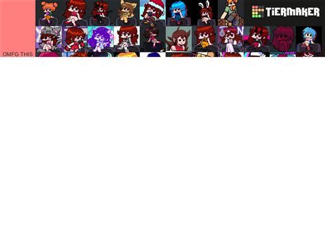 Fnf Gf Skins Tierlist Tier List Community Rankings Tiermaker