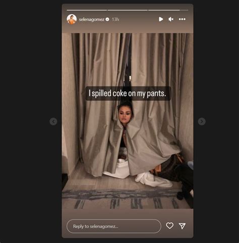 Selena Gomez Spills Coke On Her Pants Uncut Media Kenya