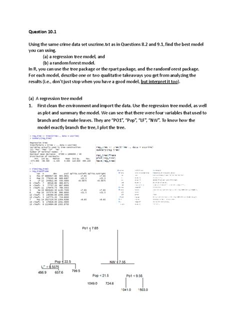 hw7 question 10 homework question 10 using the same crime data set