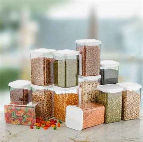 12 Piece Food Container Set Size Dimension 245 X 245 X 110 Mm Capacity 500ml At Rs 170 Set