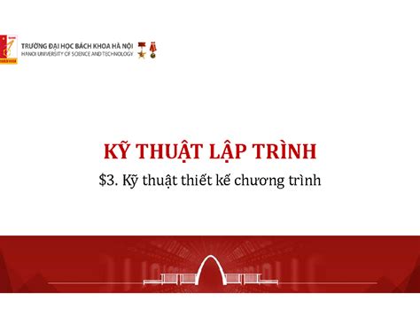 Kt Lap Trinh 03 2022 Kĩ Thuật Lập Trình KỸ ThuẬt LẬp TrÌnh 3 Kỹ Thuật Thiết Kế Chương