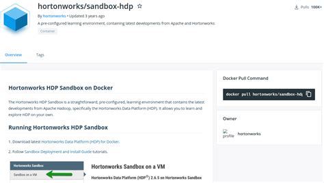 Hdp Sandbox 301 Docker 이미지로 Ambari 로그인하기