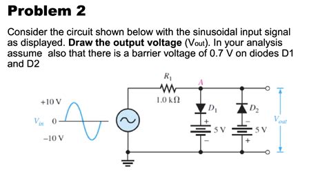 Solved Problem Consider The Circuit Shown Below With The Chegg
