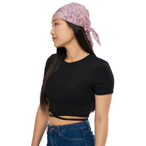 Bandana Girls Rule Girls Rule Scarf Head Scarf Neck Scarf Chemo