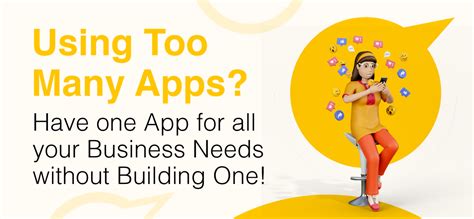 using too many apps have one app for all your business needs without