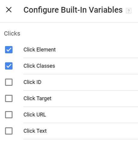 Google Tag Manager Click Tracking With GA