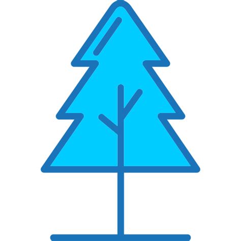 Tree Generic Blue Icon