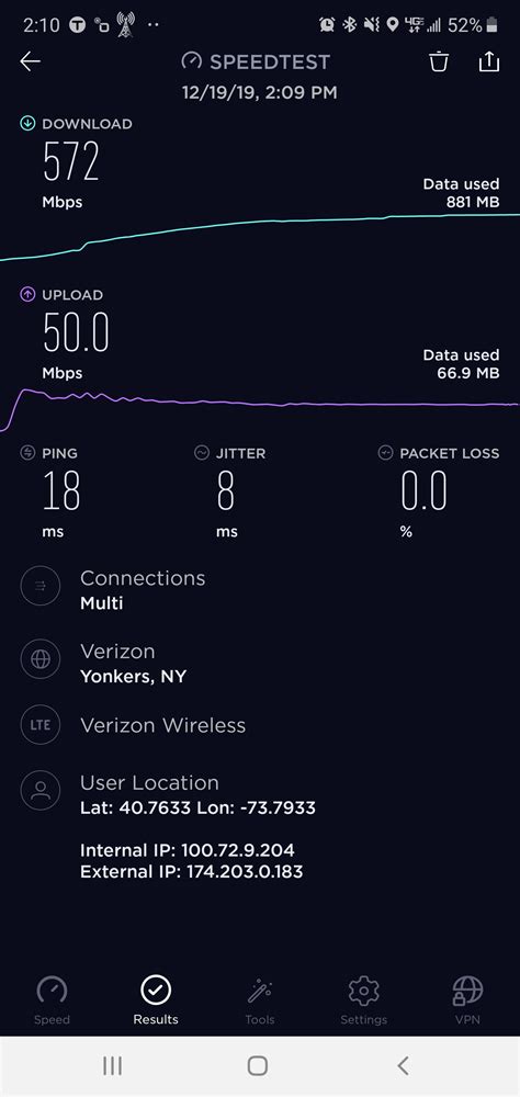 New Record On LTE R Verizon
