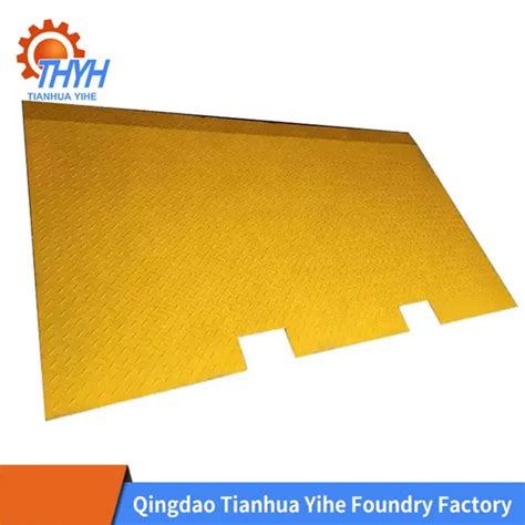 10t 15t hydraulic dock leveler mobile container loading dock ramp for