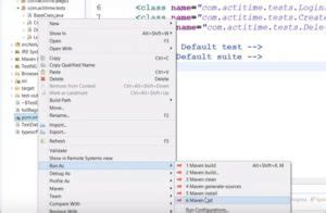 Integration Of Maven With TestNg Using Maven Surefire Plugin