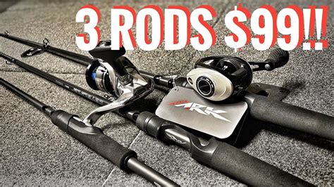 3 Fishing Rods for $99 | ARK Rods Catalyzer - YouTube