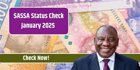 SASSA Status Check January 2025 Check If Your Grant Application Was Accepted Or Rejected
