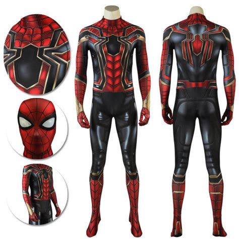 Iron Spider Man Cosplay Suit Spiderman Iron Costume 3d Printed