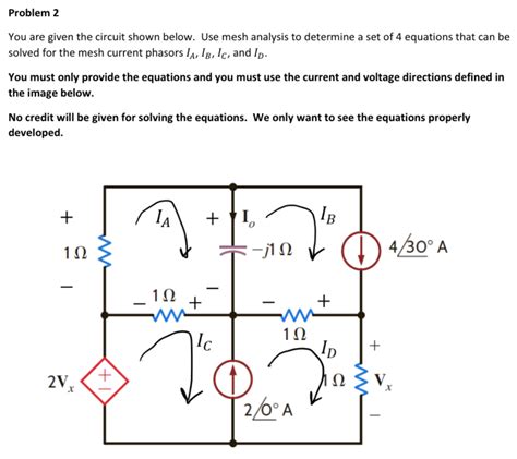 Solved Problem You Are Given The Circuit Shown Below Use Chegg