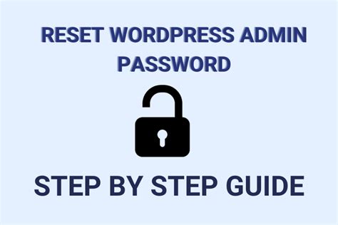 How To Reset Wordpress Admin Password Reseller Jungle1 Solution