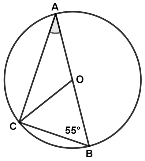 In the given figure, O is center of the circle and angle OBA ...