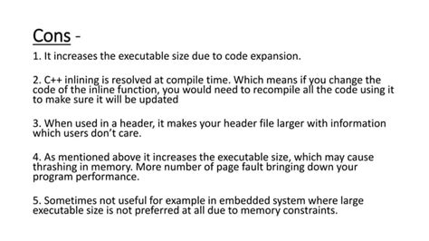 inline function in c pptx