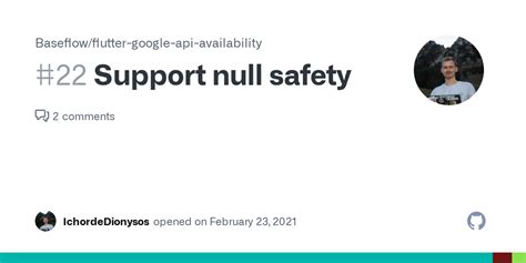 Support Null Safety Issue Baseflow Flutter Google Api Availability Github