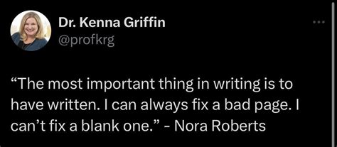 kenna griffin on linkedin just start you can t edit nothing 🤓