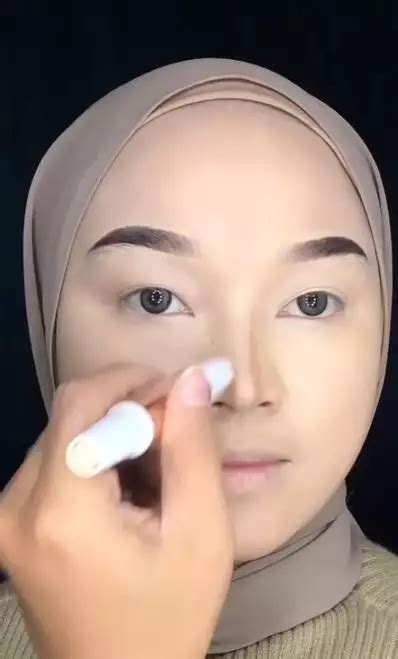 tutorial contour hidung untuk pemula ini simpel dan mudah ditiru