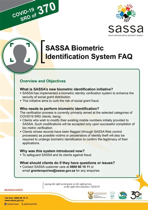 Sassa Id Verification How To Request And Complete