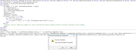 [xl 2010] envoi email vers adresse email dans textbox macros et vba excel