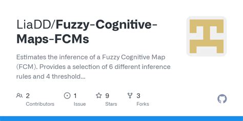 Github Liadd Fuzzy Cognitive Maps Fcms Estimates The Inference Of A Fuzzy Cognitive Map Fcm