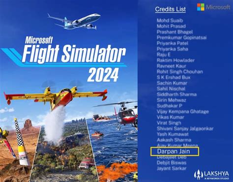 Darpan Jain On Linkedin Im Proud To Be Credited As A 3d Artist In Microsoft Flight Simulator