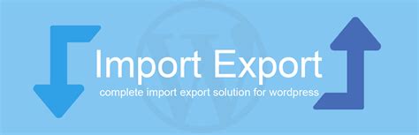 Wp Import Export Lite Plugin —
