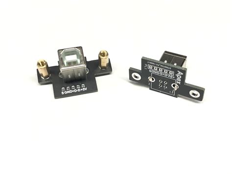 USB Type B Female Vertical Breakout Board Usb Breakout Board Breakouts