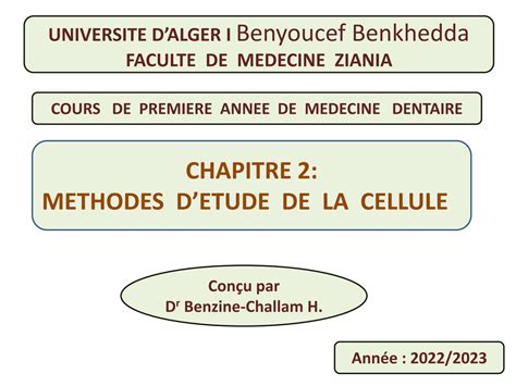 SOLUTION Chapitre Les M Thodes D Etude De La Cellule Partie Les Microscopes Studypool