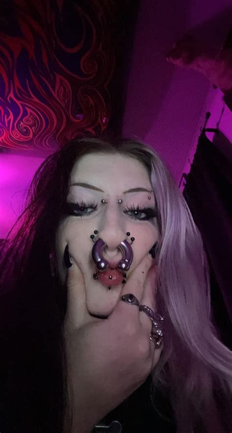 32mm Lobes While Re Stretching My Septum Again Currently 8mm But Was At 10mm R Stretched