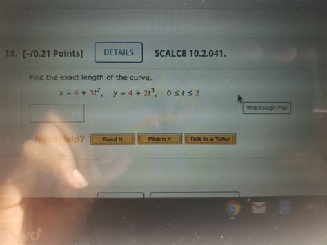 Solved 14 [ 0 21 Points] Details Scalc8 10 2 041 Find The