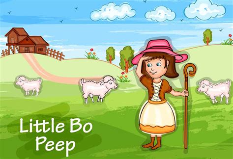 Little Bo Peep Nursery Rhyme Little Bo Peep By Mother Goose Poem