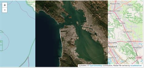 Add Raster To Leaflet Map In Python Raster Loaded By Localtileserver Not Displayed Stack