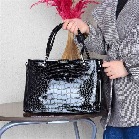 کیف ورنی فشن استایل762 آدینه مارکت