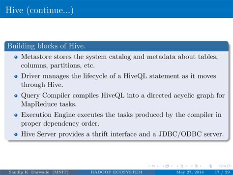 hadoop ecosystem pdf databases computer software and applications