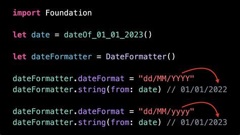 Bad Practice Using YYYY To Format A Date Swift With Vincent