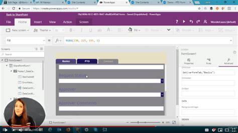 Power Apps Tabbed Sharepoint Form Wonderlaura