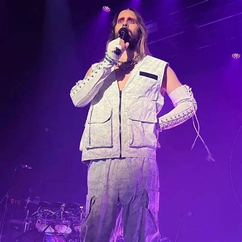 Jared Leto Of Thirty Seconds To Mars Wears Ritual For Lollapalooza Aft