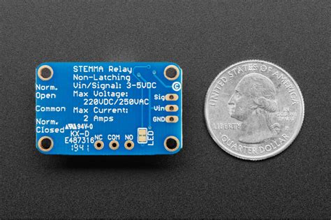 Adafruit Stemma Non Latching Mini Relay Kiwi Electronics