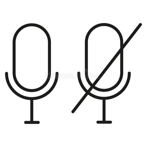 Microphone Icon Speak Icon Music Symbol Sound Symbol Vector