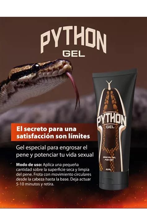 Gel Python Para Hombre Uva Salvaje Sex Shop