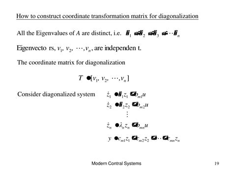 Ppt Modern Control Systems Analysis Controllability And
